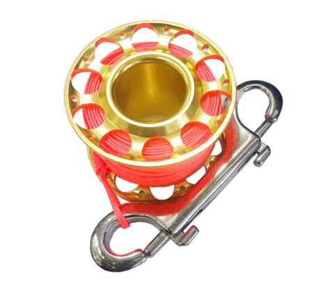 Finger Reel Smb Zeepro Aluminium With Double Snap Stainless 15m