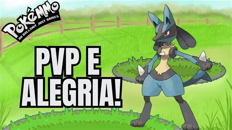POKEMMO PVP E ALEGRIA YouTube