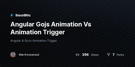 Angular Gojs Animation Vs Animation Trigger Stackblitz