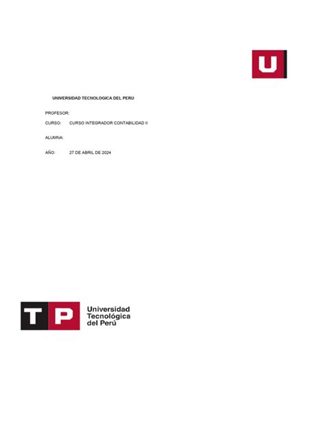 Ta2 Integrador Ii Pdf Normas Internacionales De Informacion