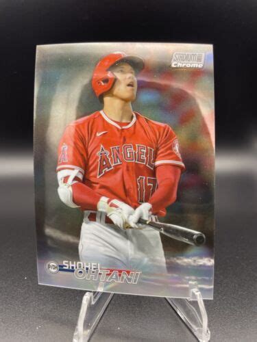 2023 Topps Stadium Club Shohei Ohtani 136 Chrome Refractor