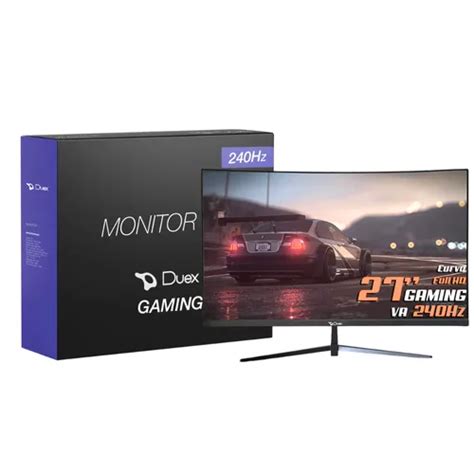 Monitor Gamer Tela Led Curva Polegadas Curvo Full Hd hz Bivolt Duex Preto à