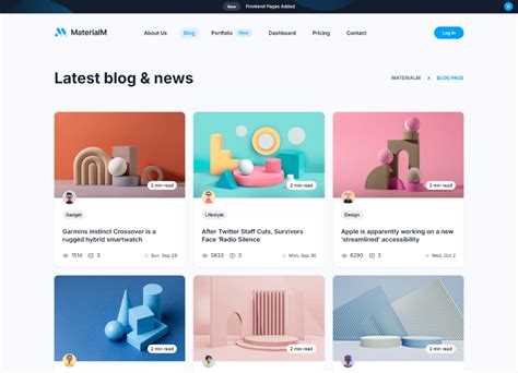 Materialm Vuetify Nuxt Js Admin Template Wrappixel