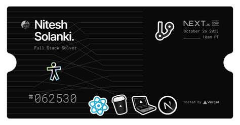 Nitesh Solanki On Linkedin Join Nitesh Solanki At Nextjs Conf