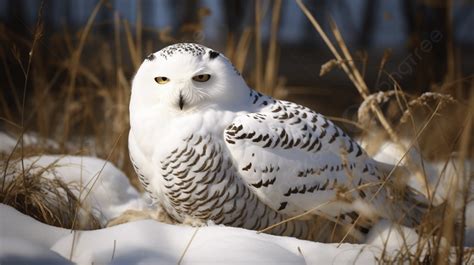 Cute Snowy Owl Wallpaper