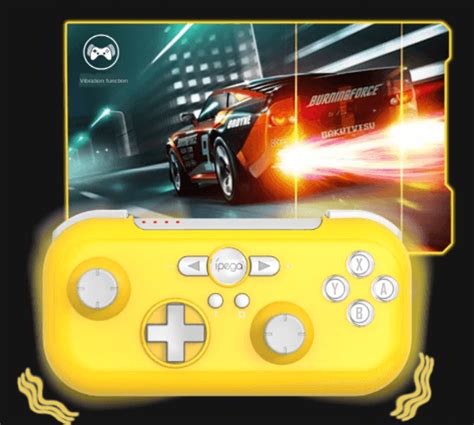 Ipega Wireless Mini Controller For N Switch Android Devices Windows Pc P3 Yellow Pg Sw021a