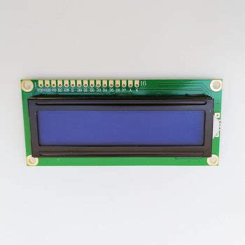 Display LCD 16x2 Backlight Azul Branco Instituto Digital