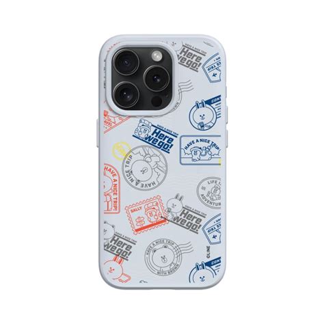 Rhinoshield 犀牛盾 Iphone 15系列solidsuitmagsafe兼容手機殼line Friends系列 明信片郵戳