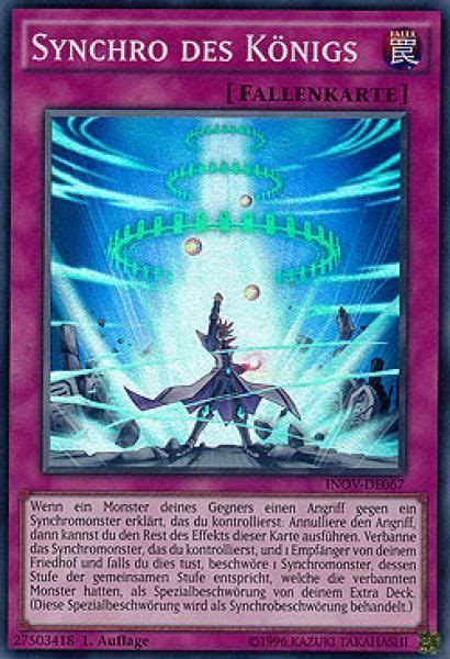 Synchro Des Königs Yu Gi Oh Amazingtoys Ch