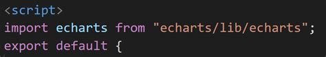 Vue项目中echarts使用渐变效果报错echarts Is Not Defined Leahtao 博客园