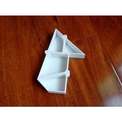 3d Printable Triangle To Square Box By Justin Lin