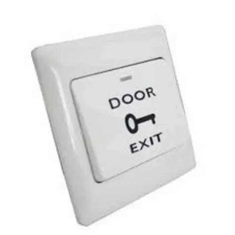 Ihi Plastic Door Exit Push Switch White At Rs 180piece In New Delhi Id 27527104012