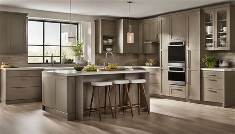 Discover The Charm Of Taupe Kitchen Cabinets For Your Abode