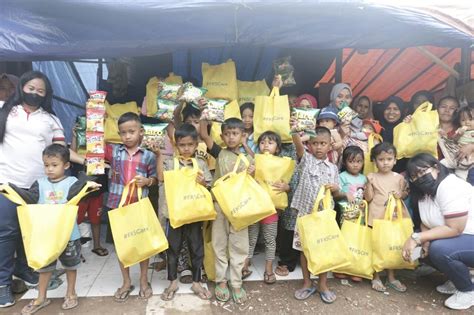 Caring For Cianjur Earthquake Victims Fks Group Donates Soybeans And