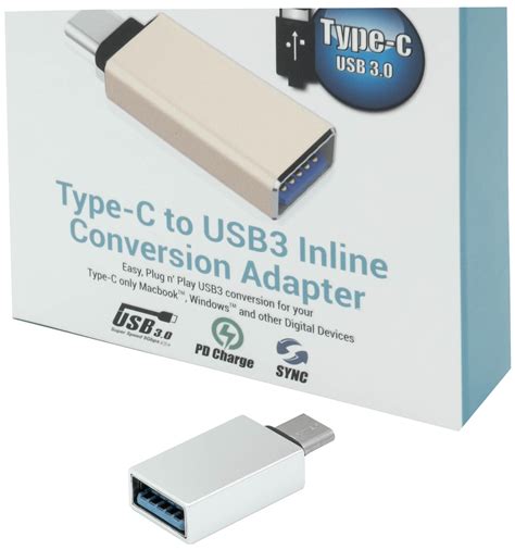 C TC USB Dynamode USB Adapter USB Type C Plug USB Type A Receptacle
