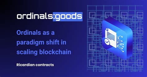 Ricardian Contracts And Smart Contracts Ordinalsgoods Rbitcoinordinals