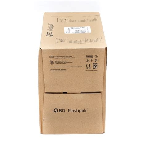 Bd Plastipak Seringues 3 Pièces Luer Lock Prélèvements Injections