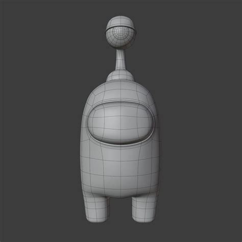 Among Us Eyeball Lamp Character 3d Model Cgtrader