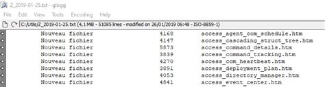 TUTOS EU Lire Un Fichier De Log Volumineux