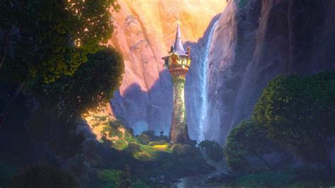 Rapunzels Tower Tangled Movie Cool Landscapes Tangled Castle