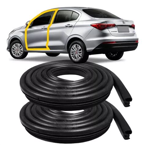 Kit Borracha De Porta Guarni O Fiat Cronos Parcelamento Sem Juros