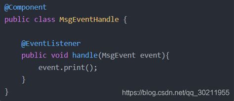 Spring Boot监听事件同步和异步使用spring事件监听是异步的吗 Csdn博客