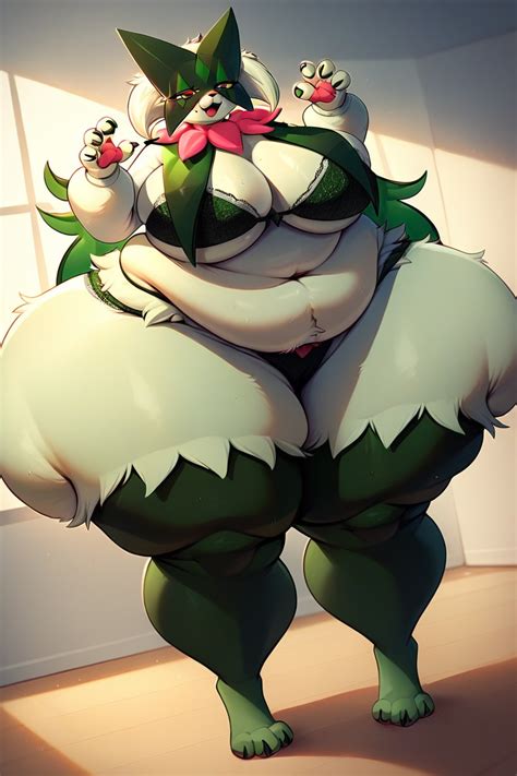 Obese Legs Panties Bra AI Porn