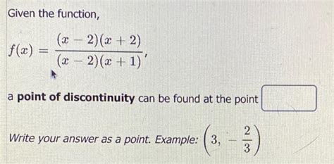 Solved The Graph Of The Function Fx21x−1 Is Transformed