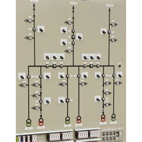 Base Mounted Mimic Panel For Industry For Control Of Power At Best
