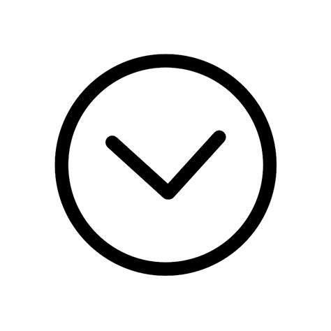 Down Arrow Circle Vector Svg Icon Svg Repo