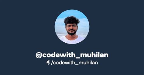 Codewithmuhilan Instagram Facebook Linktree