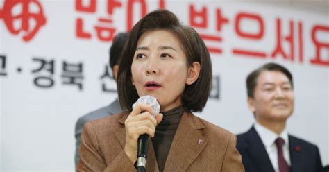 與지지층 지지도 1위는 나경원 307···2위 김기현 188