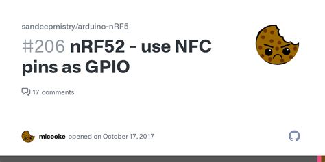 Nrf52 Use Nfc Pins As Gpio · Issue 206 · Sandeepmistryarduino Nrf5