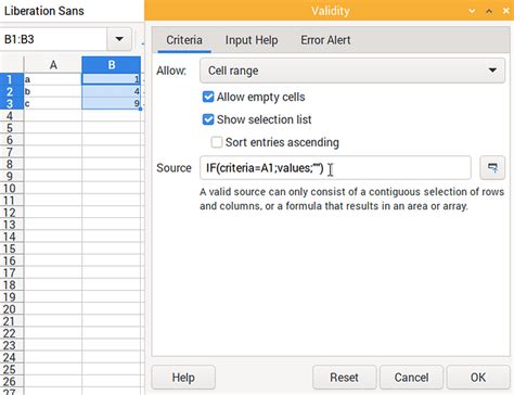 How To Create Dynamic Validity List Using Formula English Ask