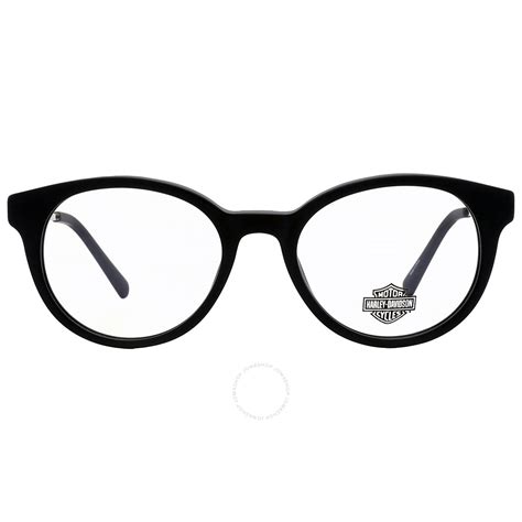 Harley Davidson Demo Square Unisex Eyeglasses Hd0139t 002 48