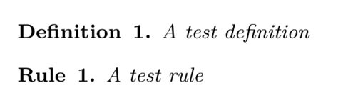 Formatting No Bold On The Newtheorem In The Latest Acm Latex Template