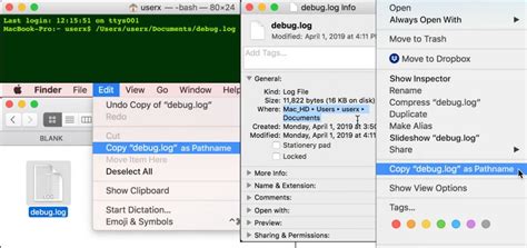 How To Copy File Paths On Mac Os X
