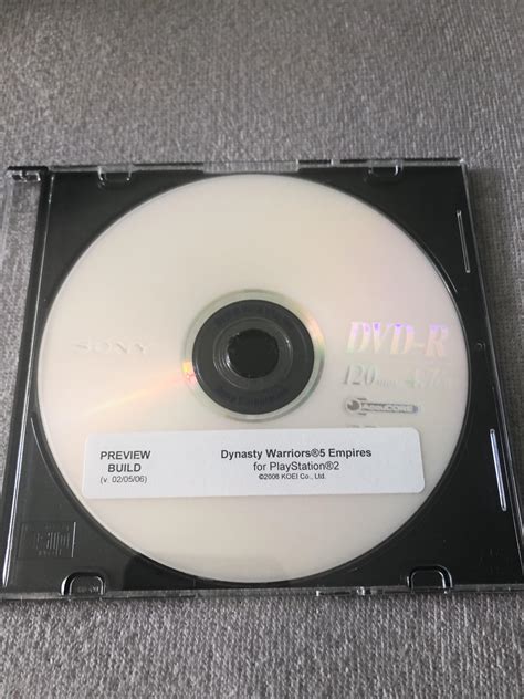 Rare Dynasty Warriors Empires Preview Build V R