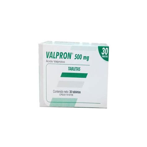 Valpron Cido Valproico Mg X Tabletas Farma Farmadon La Farmacia De La Esquina