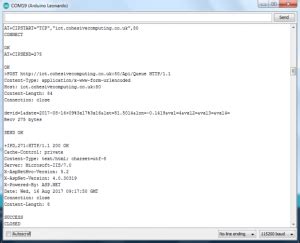Arduino IoT Client Debugging Enabled - Cohesive Computing