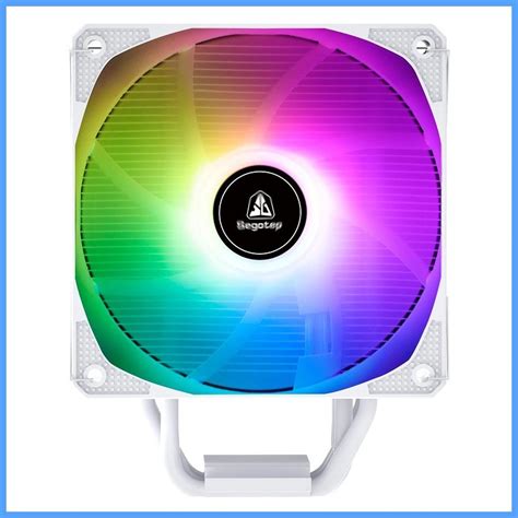 Segotep Frozen Tower T White Copper Heat Pipe ARGB Lighting CPU Cooler Shopee Philippines