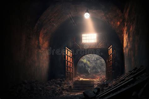 Abandoned Coal Mine With Shafts And Tunnels That Once Brought Riches