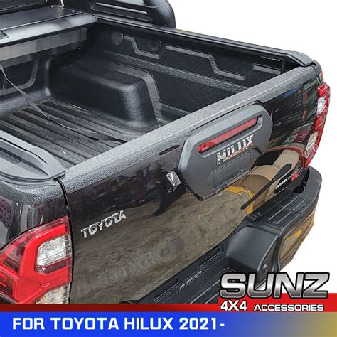 1pcs Rear Guard bed linner protector for Toyota hilux 2021
