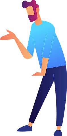 插画素材 花瓣网 陪你做生活的设计师 扁平化UI人物插画PNG免抠图