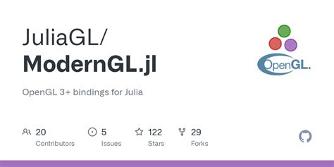 Github Juliagl Moderngl Jl Opengl Bindings For Julia