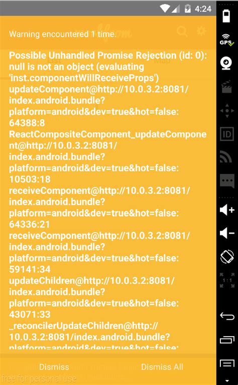 Calling A Function In React Native Gives Me An Unhandled Promise