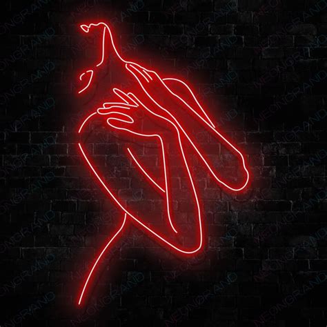 Female Body Neon Sign Woman Lady Neon Sign Neongrand Neon Signs
