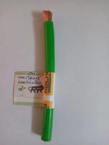 RBICAB Sq Mm Flexible Copper Conductor PVC Insulated Unsheathed Cable At Meter