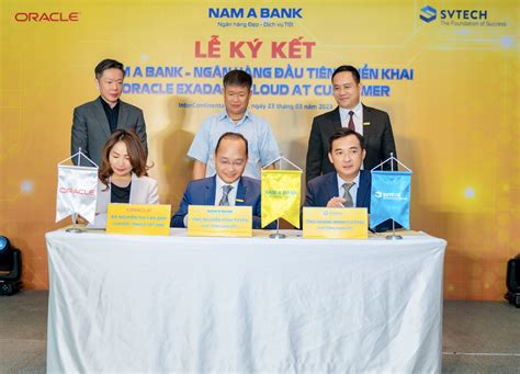 Nam A Bank Triển Khai Giải Pháp Oracle Exadata Cloud At Customer Svtech