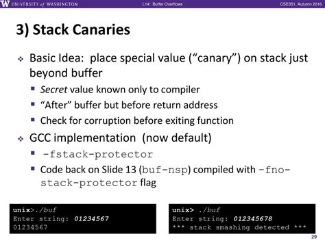 Buffer Overflows CSE Autumn Ppt Download